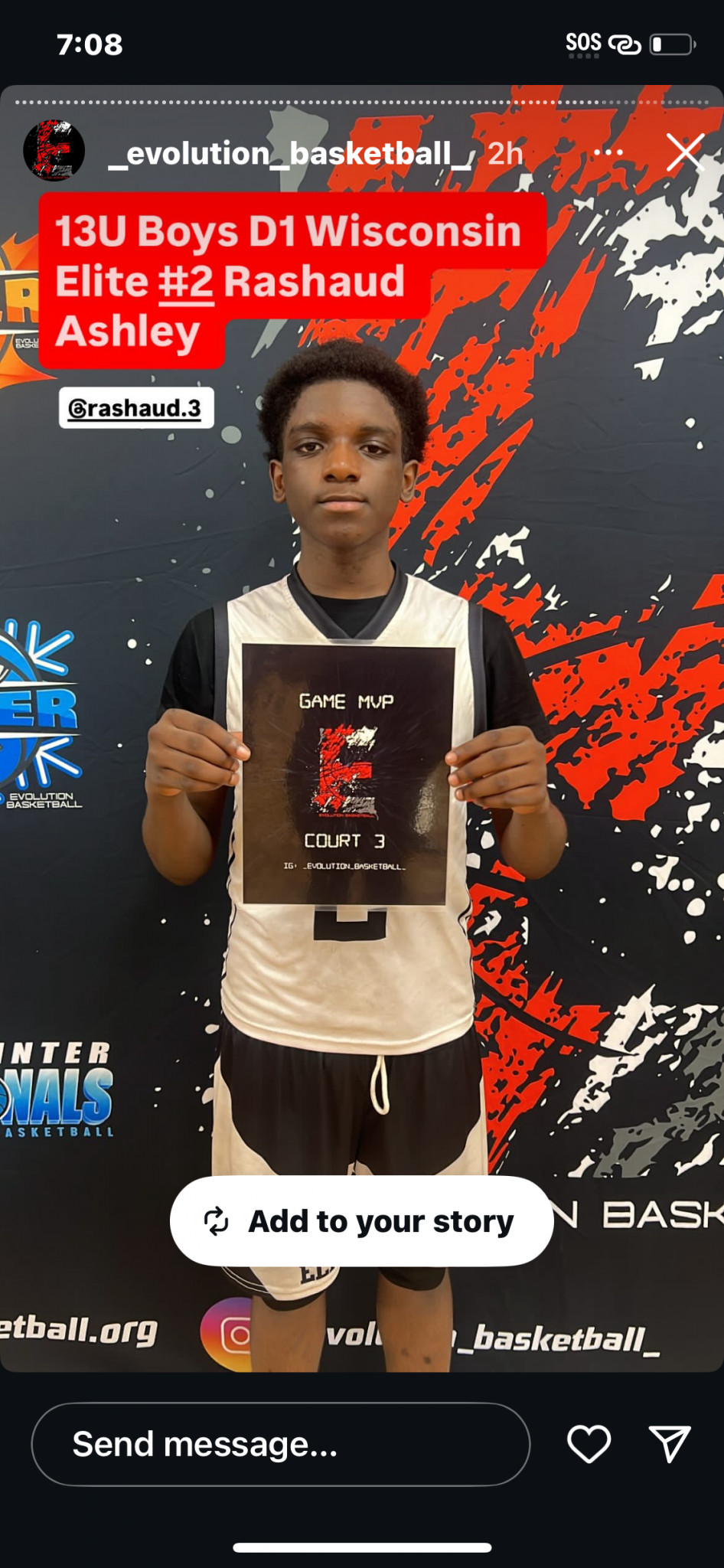 Rashaud | Youth Athlete of the Year